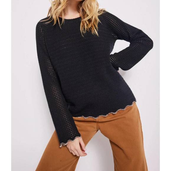 Lisa Todd | Sweaters | New Lisa Todd Rip Tide In Onyx | Poshmark